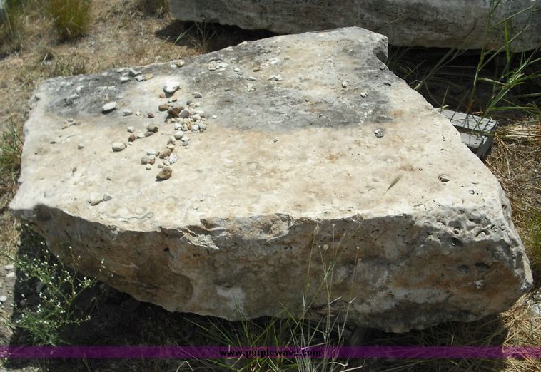 Weathered limestone slab in New Braunfels, TX | Item 2266 sold | Purple ...