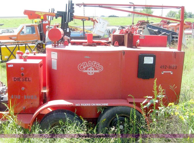 1993 Crafco EZ-200 asphalt crack seal machine in Topeka, KS | Item 8519 ...