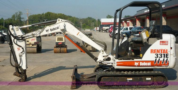 2006 Bobcat 331E compact excavator in O'Fallon, MO | Item 2039 sold ...