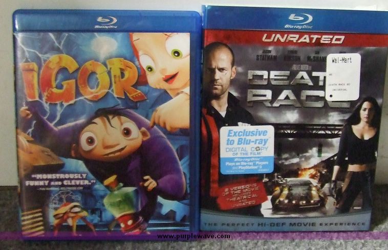 (2) Blue Ray discs in Manhattan, KS | Item 6059 sold | Purple Wave