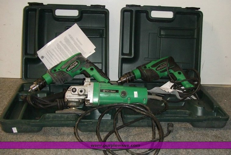 (3) Hitachi hand tools in Manhattan, KS | Item 6084 sold | Purple Wave