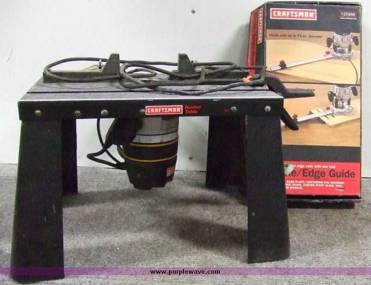 Craftsman table top router with table in Manhattan, KS | Item 6446 sold ...
