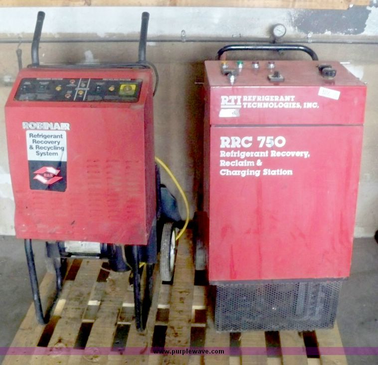 RTI refrigerant recovery, reclaim, and charging station in Wichita, KS ...