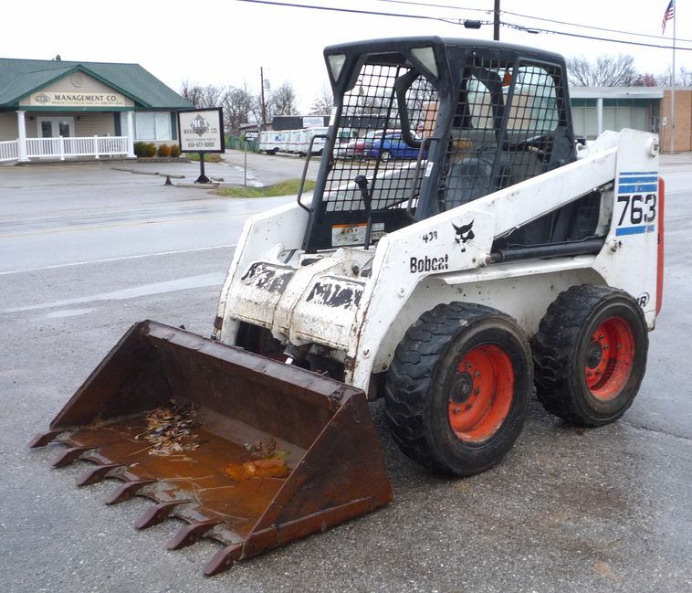 2003 Bobcat 763G skid steer in High Ridge, MO | Item 4255 sold | Purple Wave