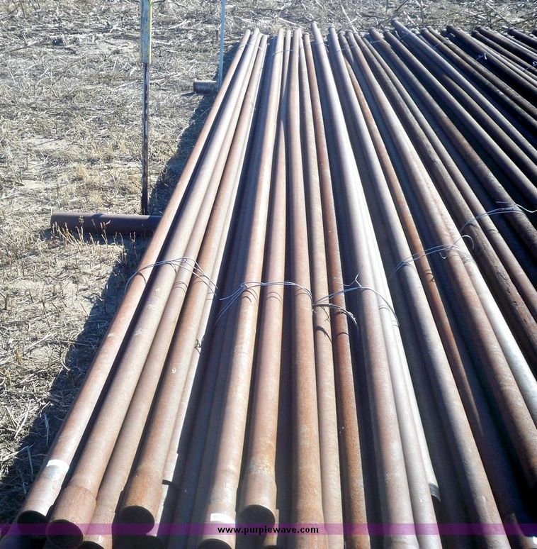 (10) sections of oil field pipe in Great Bend, KS | Item 4253 sold ...