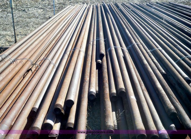 (10) sections of oil field pipe in Great Bend, KS | Item 4256 sold ...