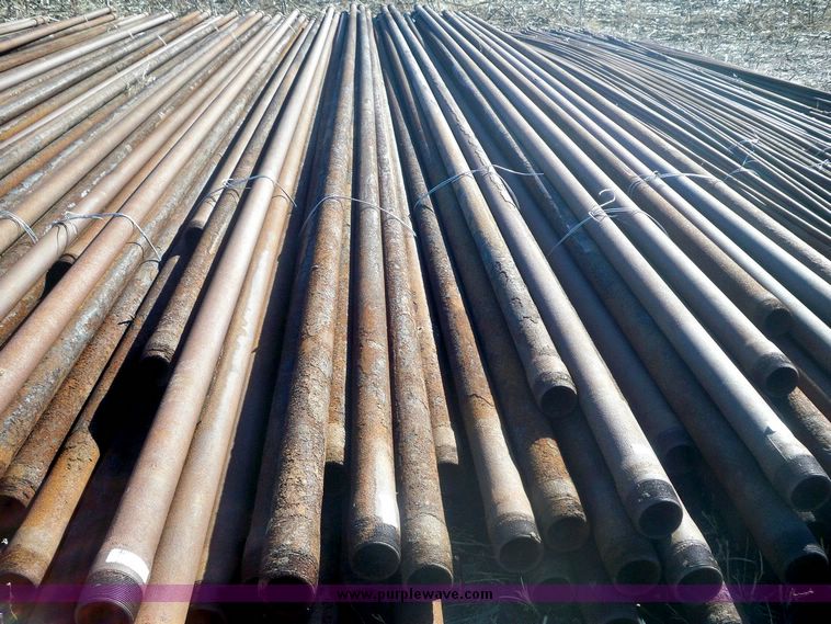 (10) sections of oil field pipe in Great Bend, KS | Item 4265 sold ...