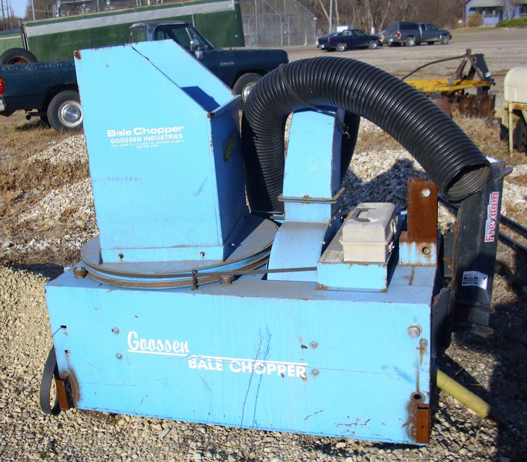 Goossen bale chopper and blower in Manhattan, KS | Item 5912 sold ...