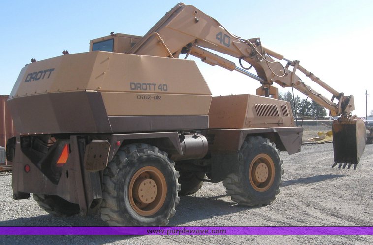 Drott 40 BYR cruz-air wheeled excavator in Grand Island, NE | Item 6594 ...