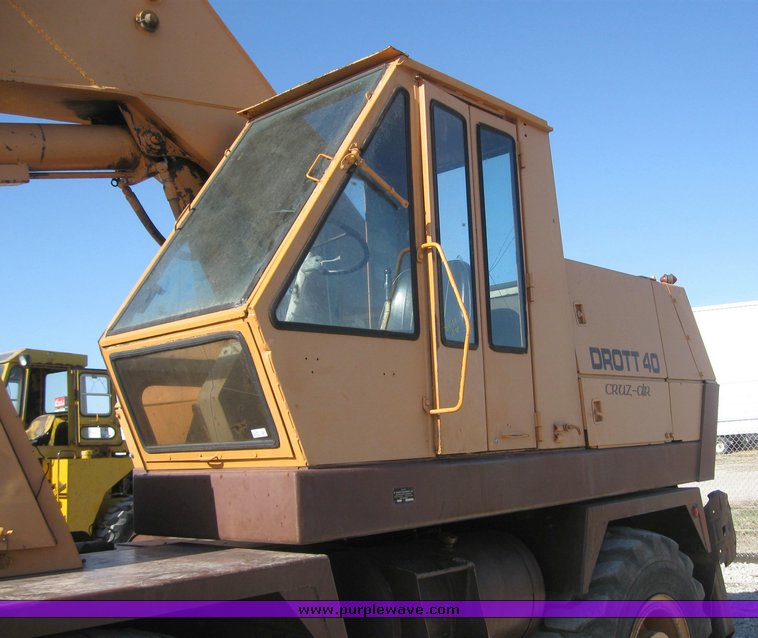 Drott 40 BYR cruz-air wheeled excavator in Grand Island, NE | Item 6594 ...