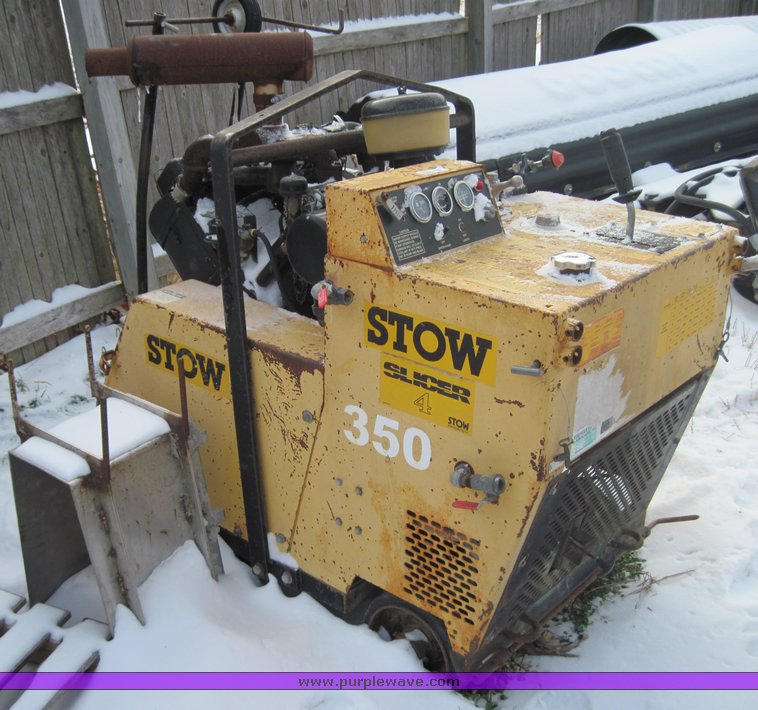 Stow concrete saw in Halstead, KS | Item 4459 sold | Purple Wave