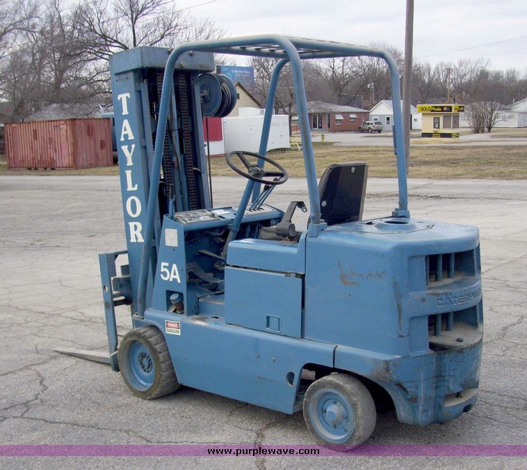 1974 Caterpillar T50B fork lift in Coffeyville, KS | Item 5109 sold ...