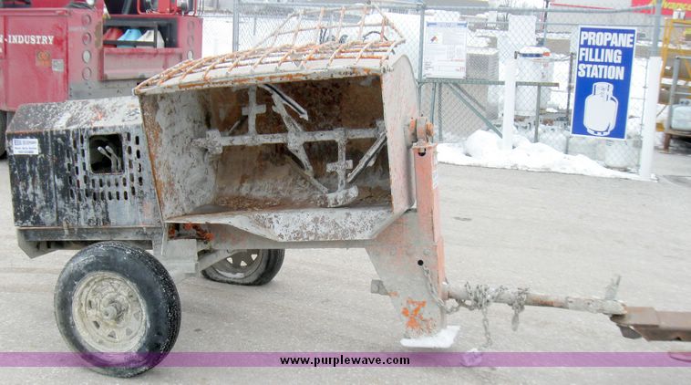 MBW hydraulic mortar mixer in Papillion, NE | Item 5341 sold | Purple Wave