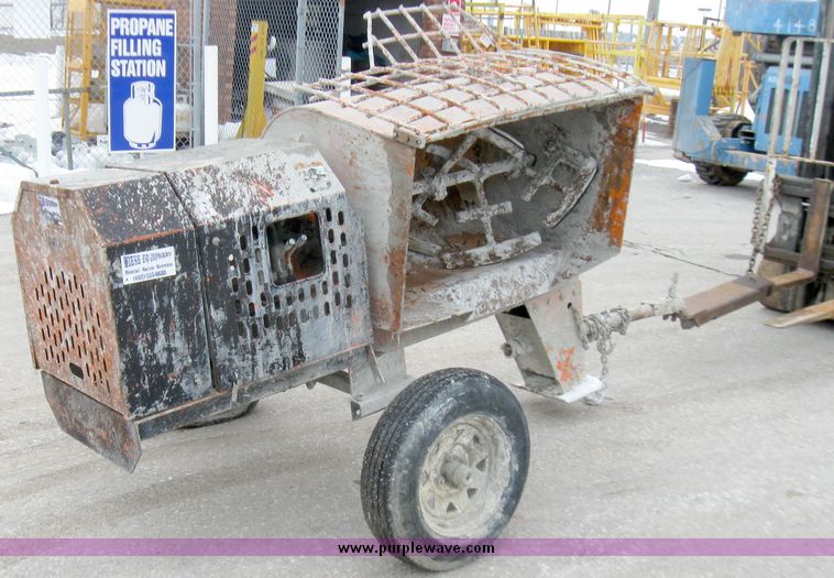 MBW hydraulic mortar mixer in Papillion, NE | Item 5341 sold | Purple Wave