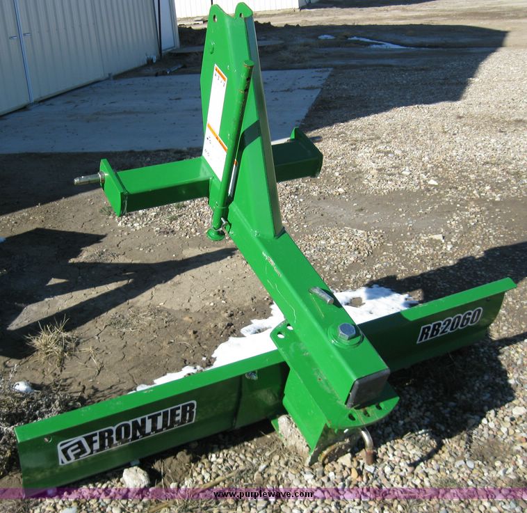 Frontier RB2060 back blade in Dighton, KS | Item 8015 sold | Purple Wave