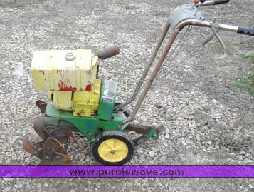 John Deere front tine tiller in Coffeyville, KS | Item 1404 sold ...