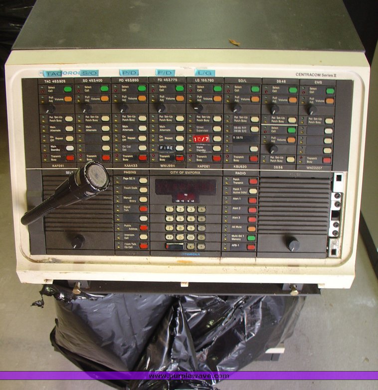 Motorola Centracom Series II communications system in Emporia, KS ...