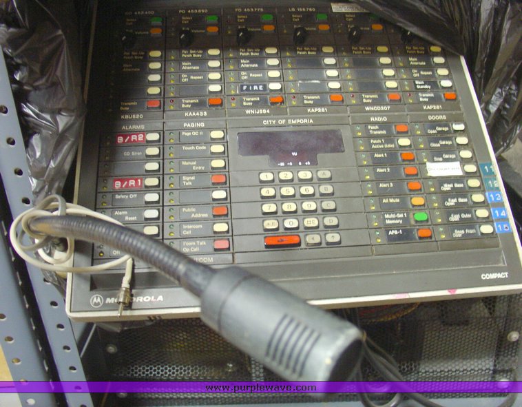 Motorola Centracom Series II communications system in Emporia, KS ...