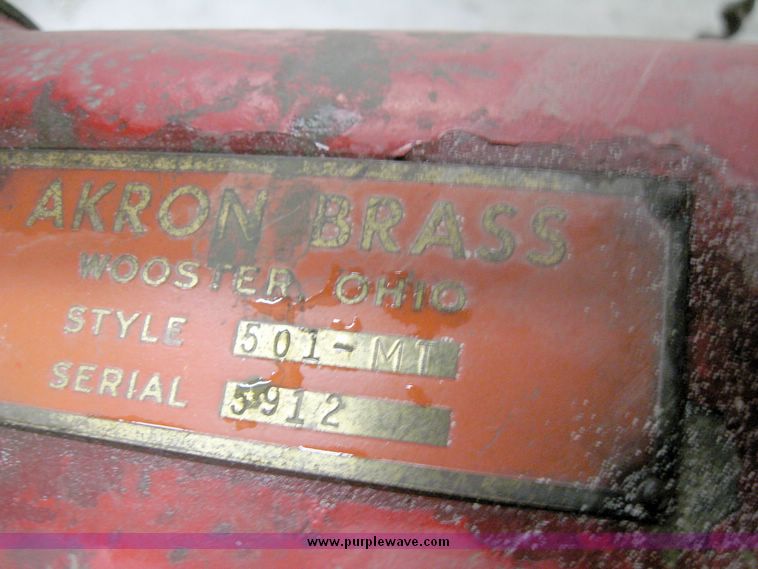 Akron brass ground monitor with stacked tips in Cleveland, MO | Item ...