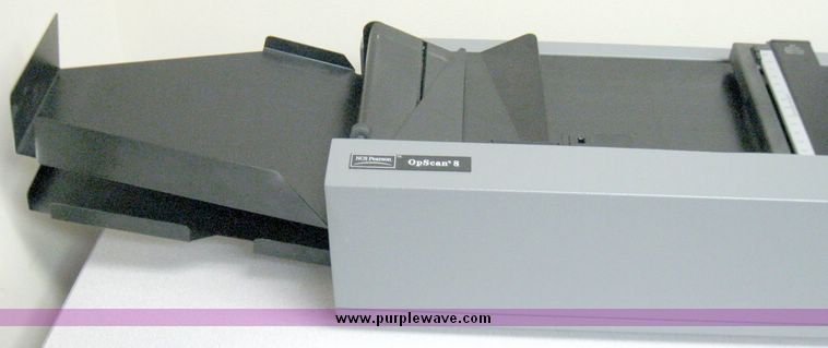 NCS Pearson OpScan 8 optical scanner in Lawrence, KS | Item 3030 sold ...