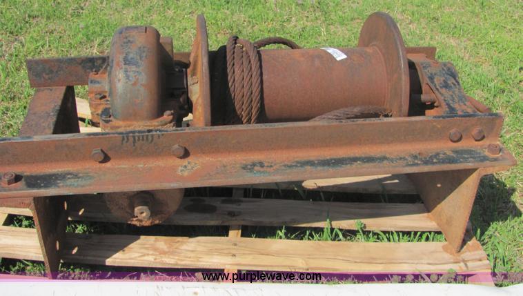 Tulsa PTO driven winch in Guthrie, OK | Item 6745 sold | Purple Wave