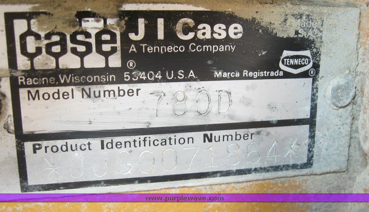 1991 Case 780D loader backhoe in Herington, KS | Item 6046 sold ...