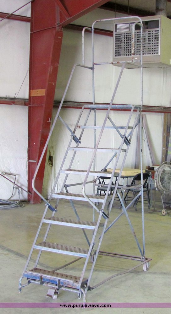 Louisville steel warehouse ladder in Newton, KS | Item 4012 sold ...