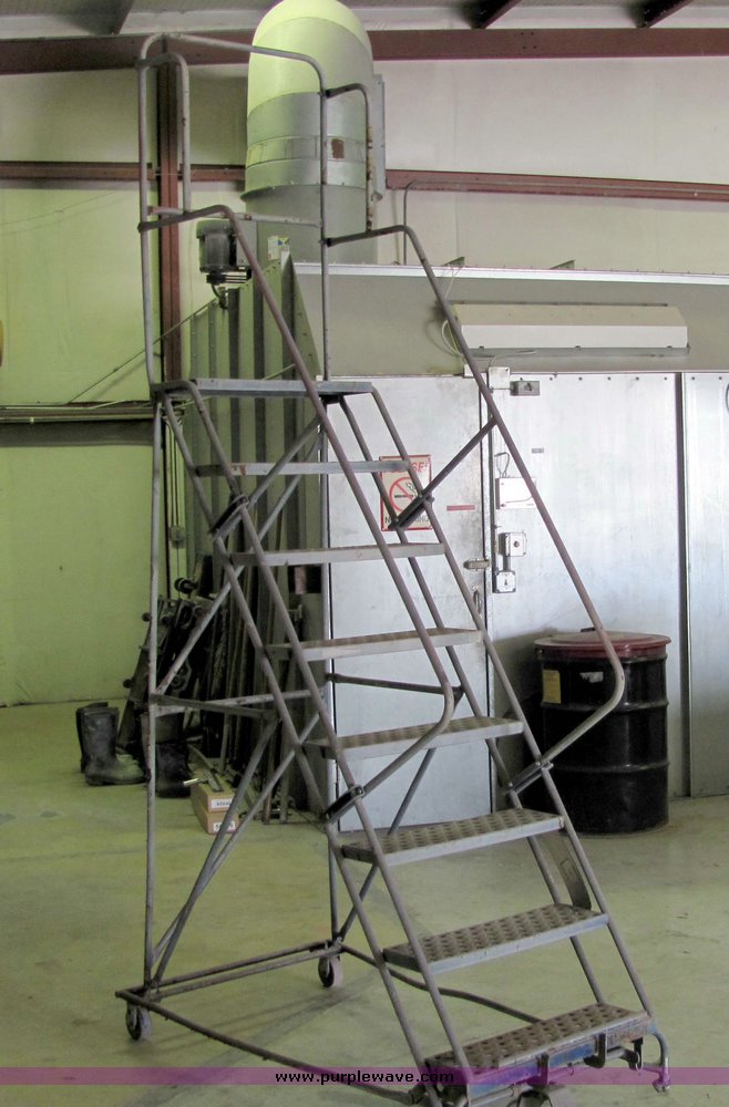 Louisville steel warehouse ladder in Newton, KS | Item 4012 sold ...