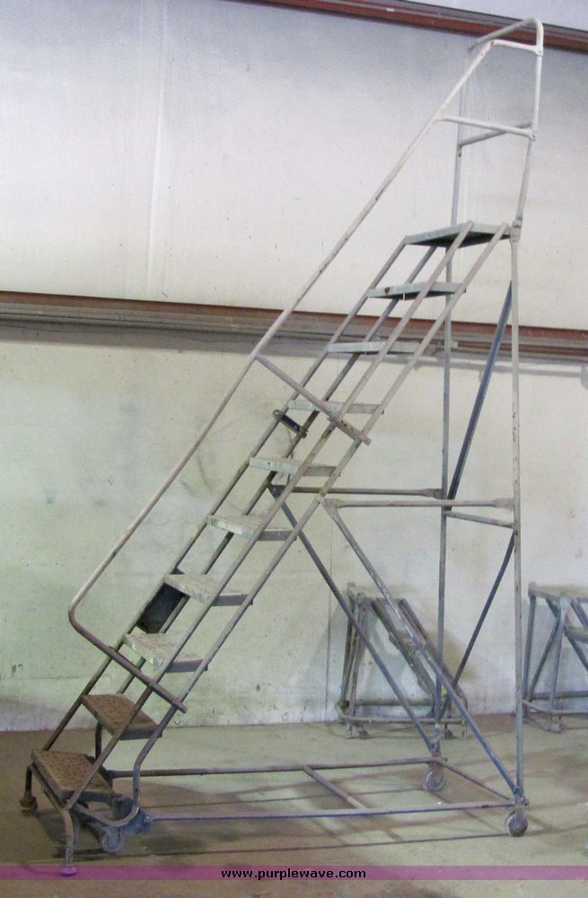 Louisville steel warehouse ladder in Newton, KS | Item 4014 sold ...