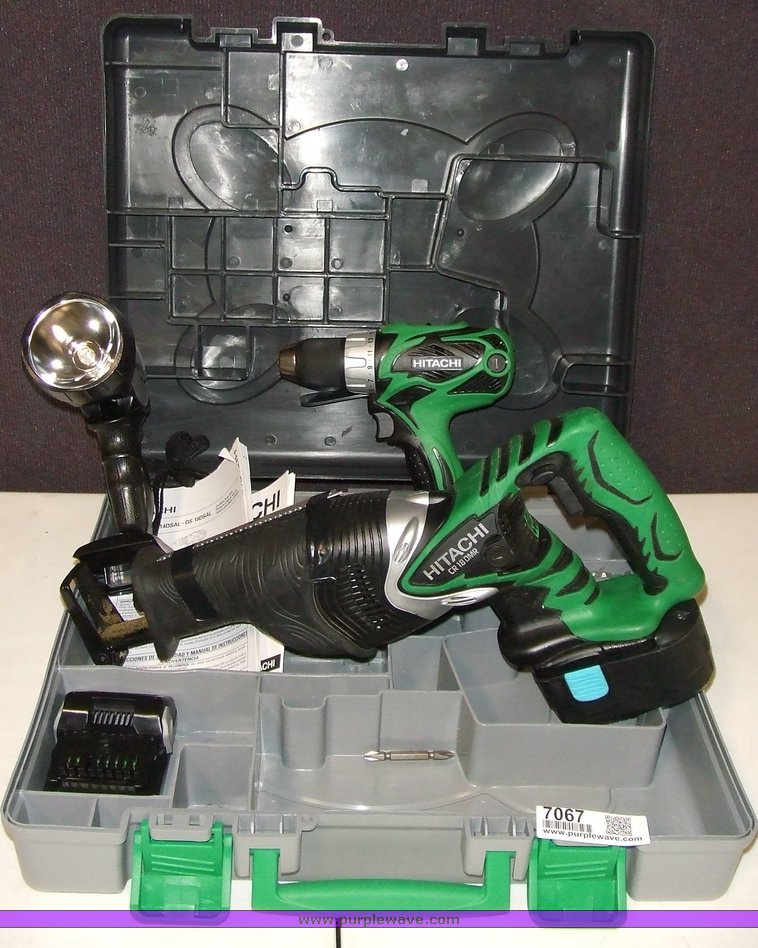Hitachi Drill and flashlight set in Manhattan, KS | Item 7067 sold ...
