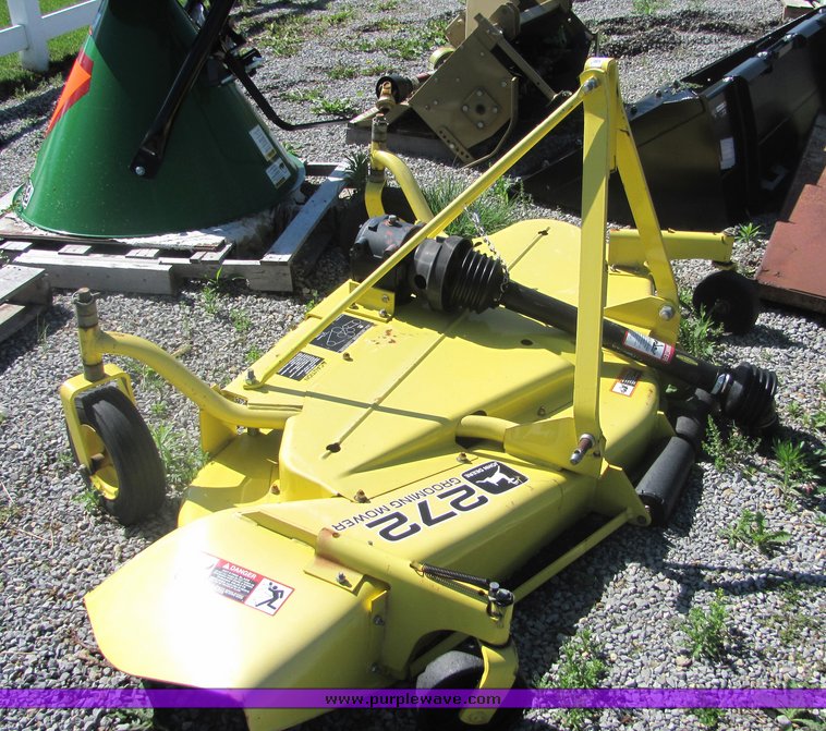 John Deere 72" grooming mower in Andover, KS | Item 4574 sold | Purple Wave