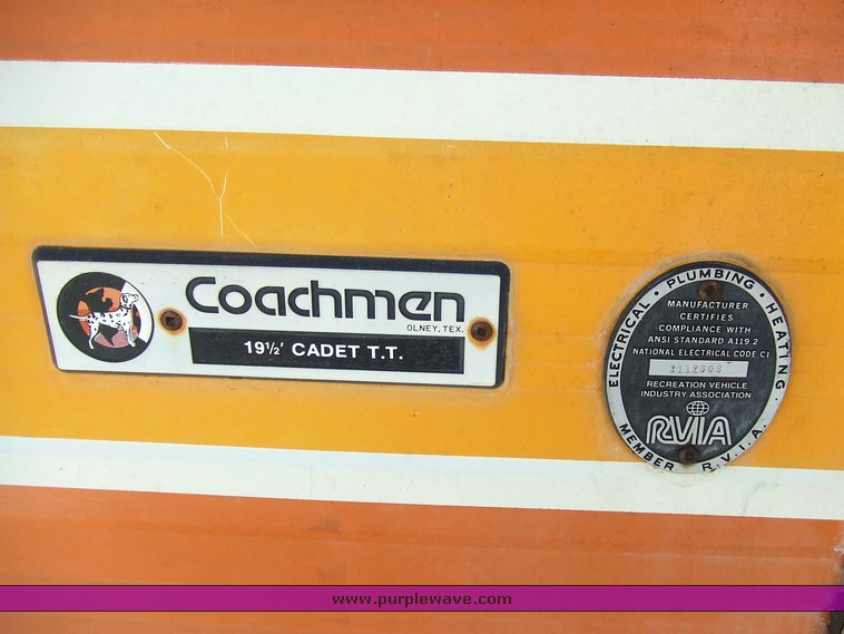 1979 Coachmen Cadet travel trailer camper in Manhattan, KS | Item 2135 ...