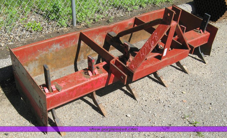 6' box blade with ripper shanks in Derby, KS | Item 5007 sold | Purple Wave