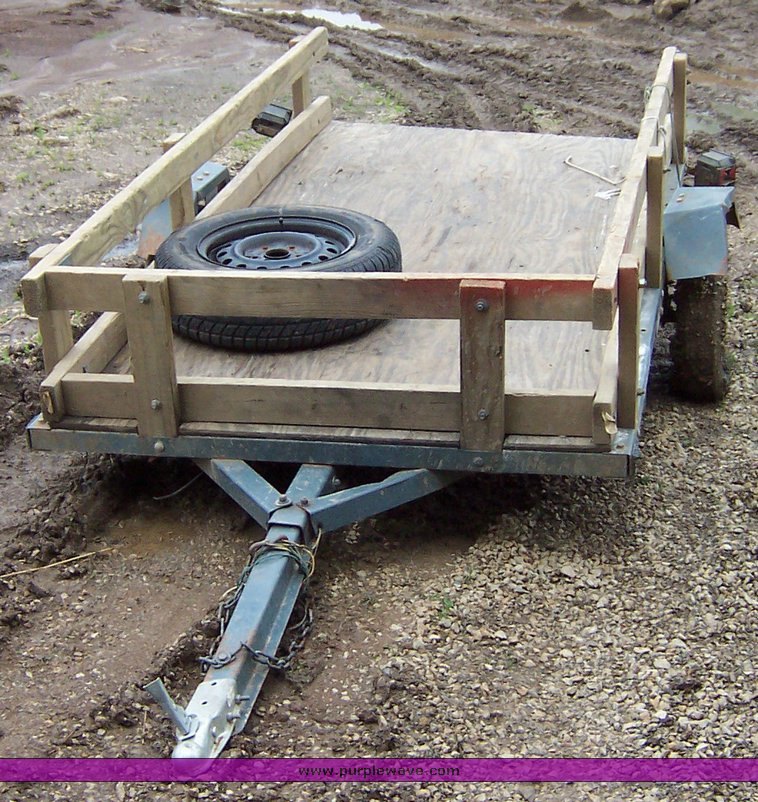 Two wheel trailer in Lawrence, KS | Item 1305 sold | Purple Wave