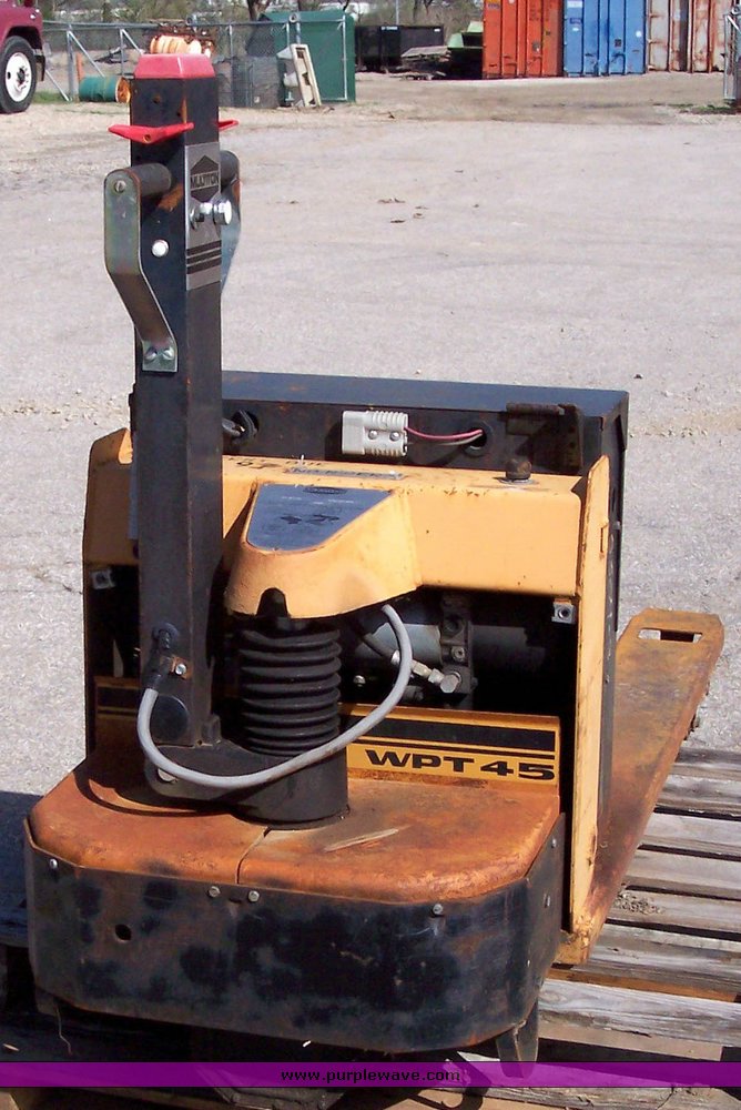 Multiton WPT 45 27-48 electric pallet truck in Topeka, KS | Item 1405 ...