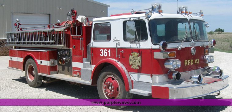 1973 American Fire Apparatus Company custom fire engine in Salina, KS ...