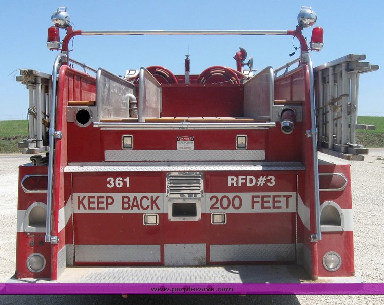 1973 American Fire Apparatus Company custom fire engine in Salina, KS ...