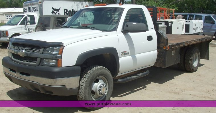 2003 Chevrolet C3500 Silverado flatbed truck in Manhattan, KS | Item ...