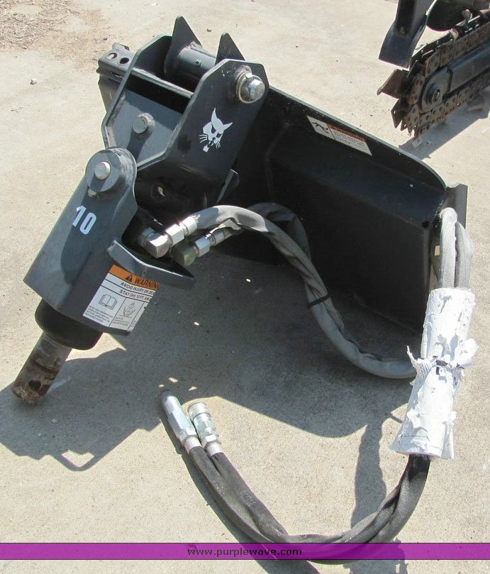 Bobcat Model 10 Auger drive in Fort Worth, TX | Item 8041 sold | Purple ...