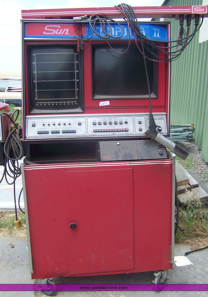 Sun Computer II 1215 diagnostic machine in Russell, KS | Item 8511 sold ...