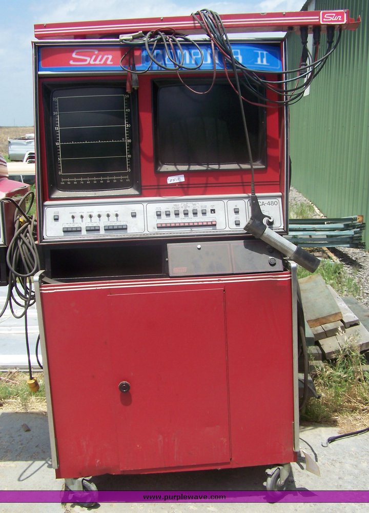 Sun Computer II 1215 diagnostic machine in Russell, KS | Item 8511 sold ...