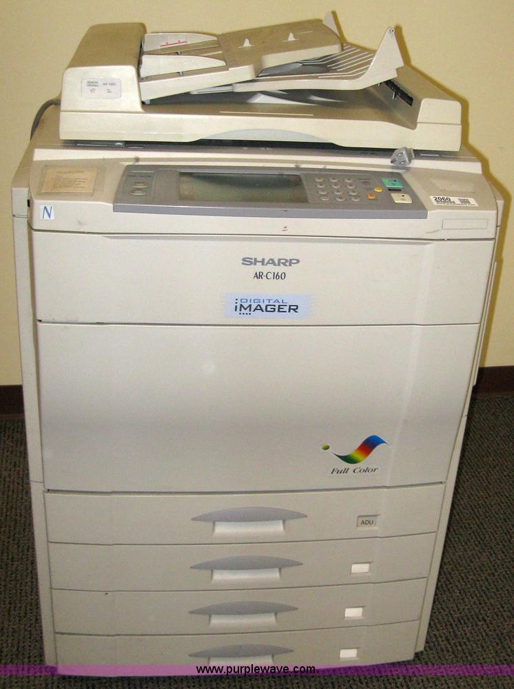 2002 Sharp AR-C160 digital imager copier in Manhattan, KS | Item 2060 ...