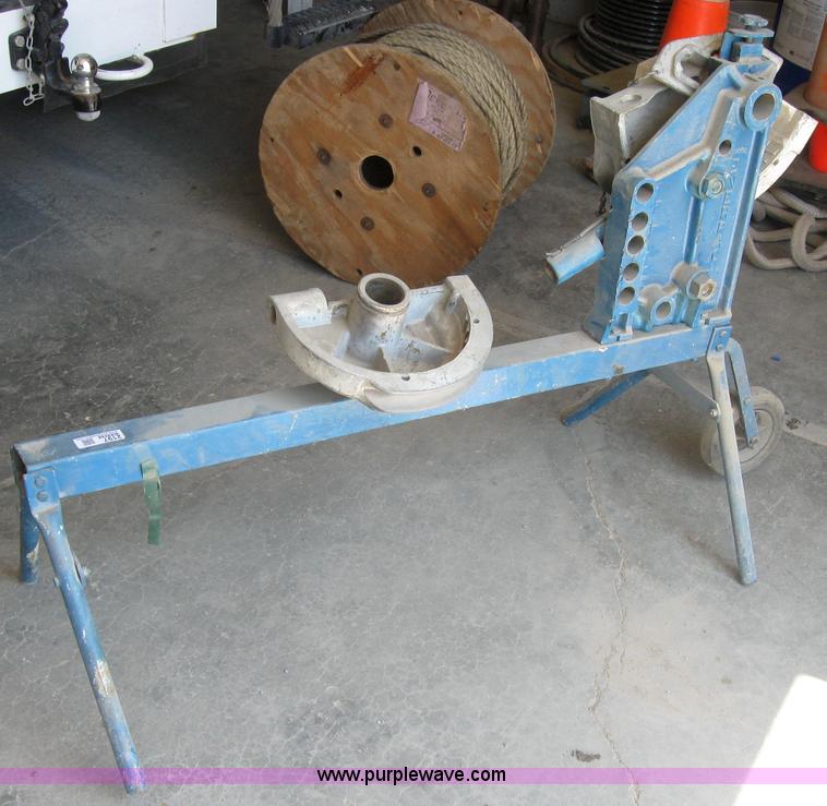 Enerpac BF-1000 pipe bender in Osage City, KS | Item 2197 sold | Purple ...