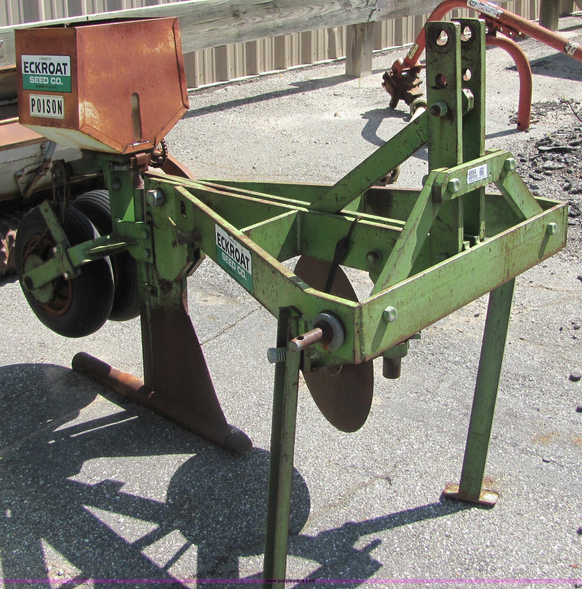 Eckroat gopher getter burrow builder in Hutchinson, KS | Item 4694 sold ...