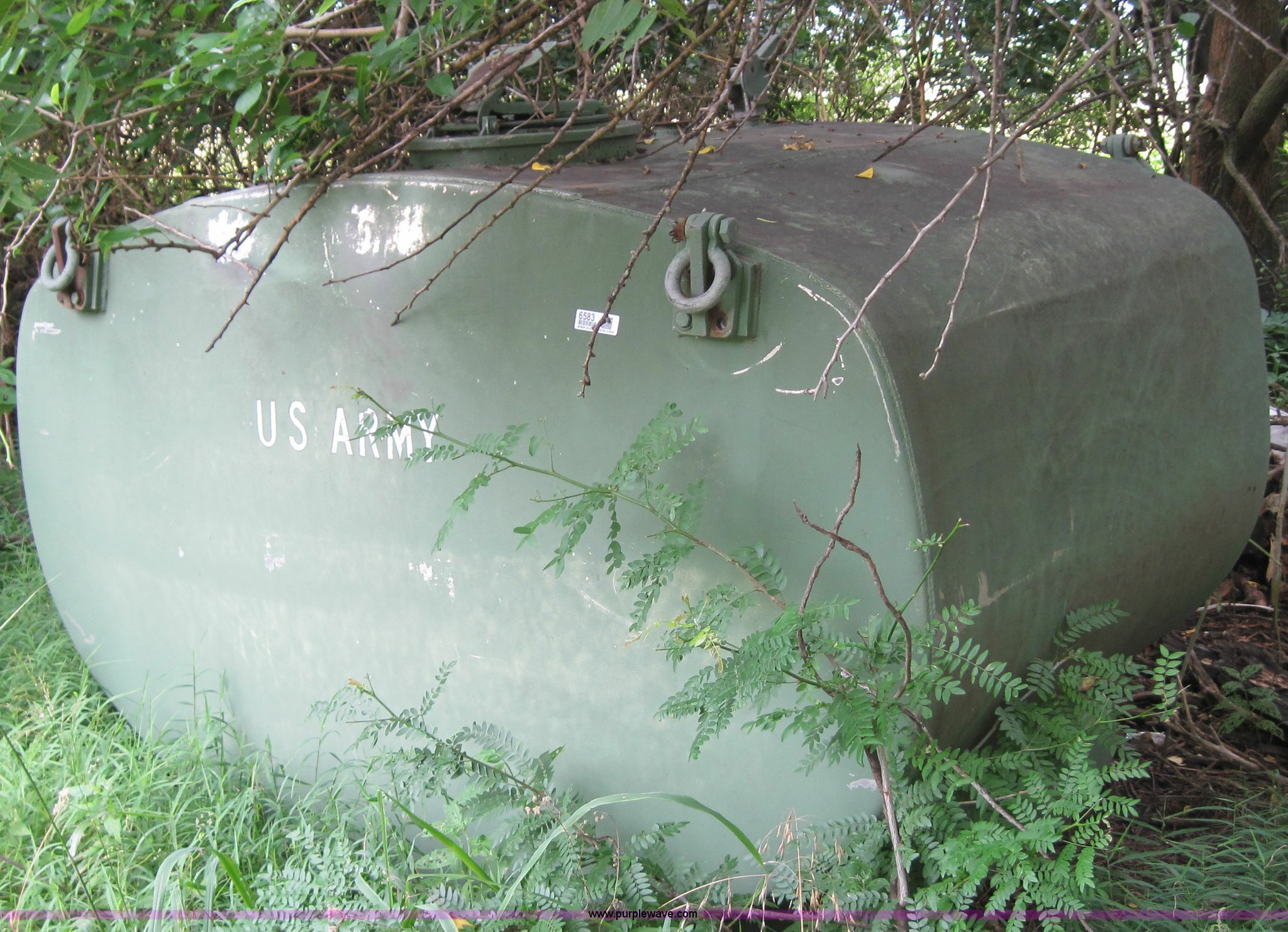 600-gallon portable tote fuel tank in Wichita, KS | Item 6583 sold ...