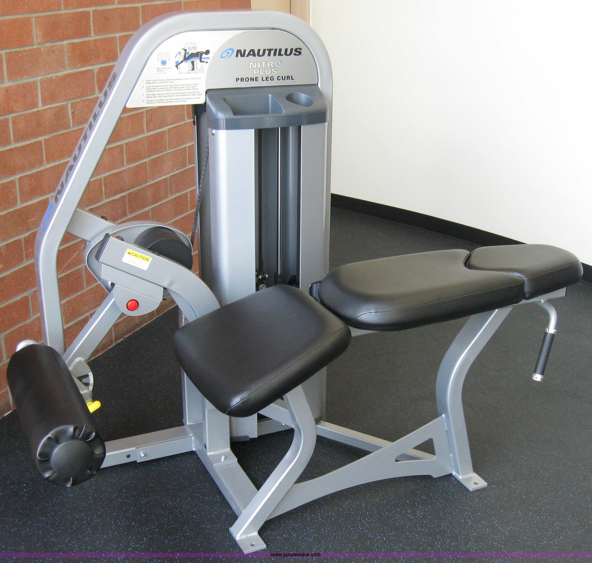 Nautilus Nitro Plus prone leg curl weight machine in Ft. Riley, KS ...