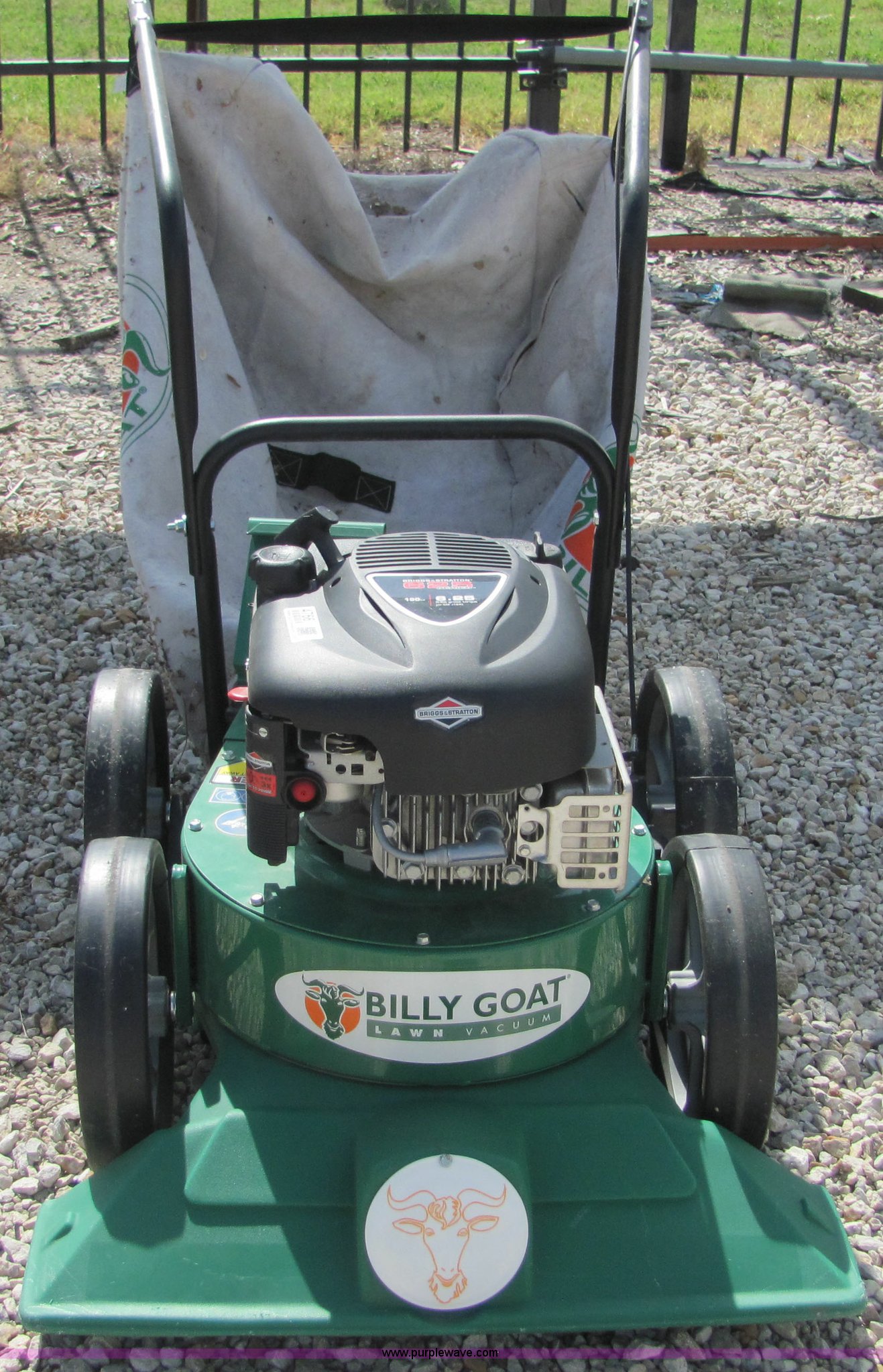 Billy Goat KD612 lawn vacuum with bagger in Valley Center, KS | Item ...
