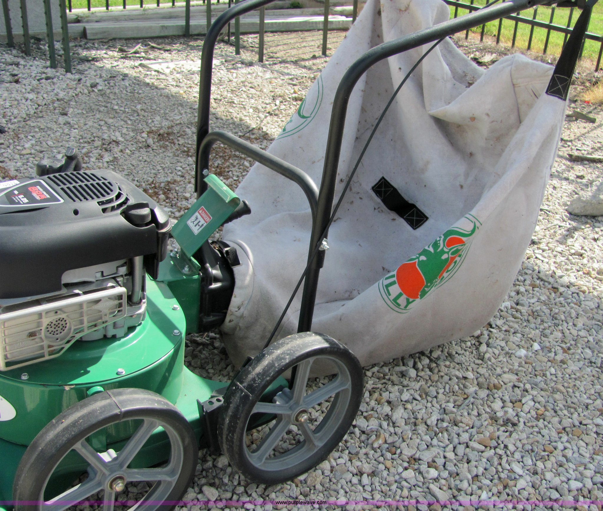 Billy Goat KD612 lawn vacuum with bagger in Valley Center, KS | Item ...