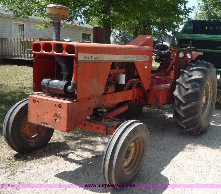 Allis-Chalmers 180 tractor in Parker, KS | Item 2172 sold | Purple Wave