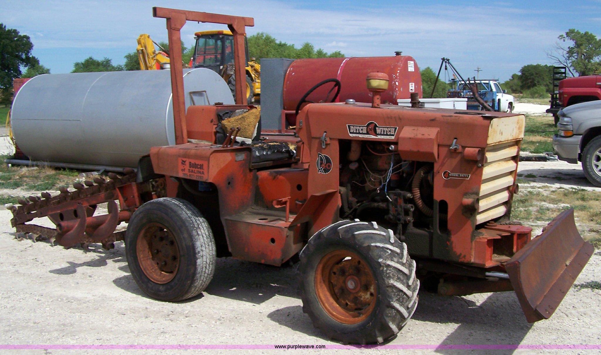 Ditch Witch R40 trencher in Hays, KS | Item 8263 sold | Purple Wave
